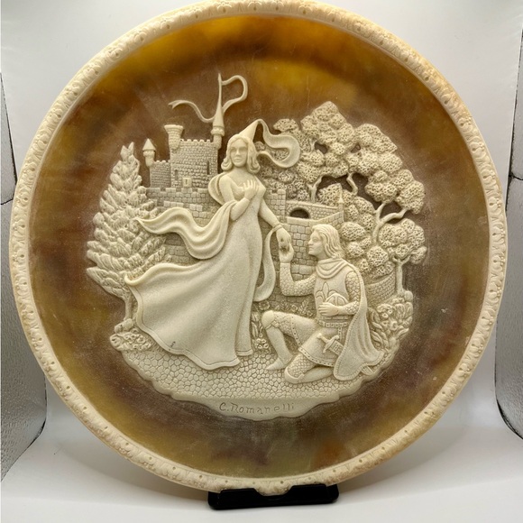 The Bradford Exchange | Art | Incolay Stone Cameo Signed Lancelot ...